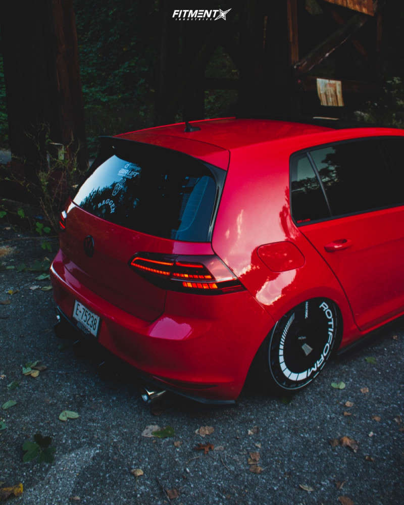 2015 Volkswagen GTI SE with 19x8.5 Rotiform Las-r and Achilles 225x30 ...