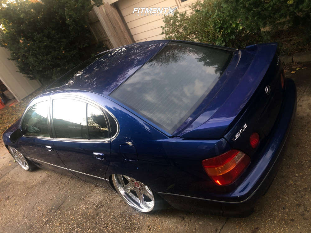 1998 Lexus GS400 Base with 19x11 Work Ls406 and Yokohama 255x30 on ...