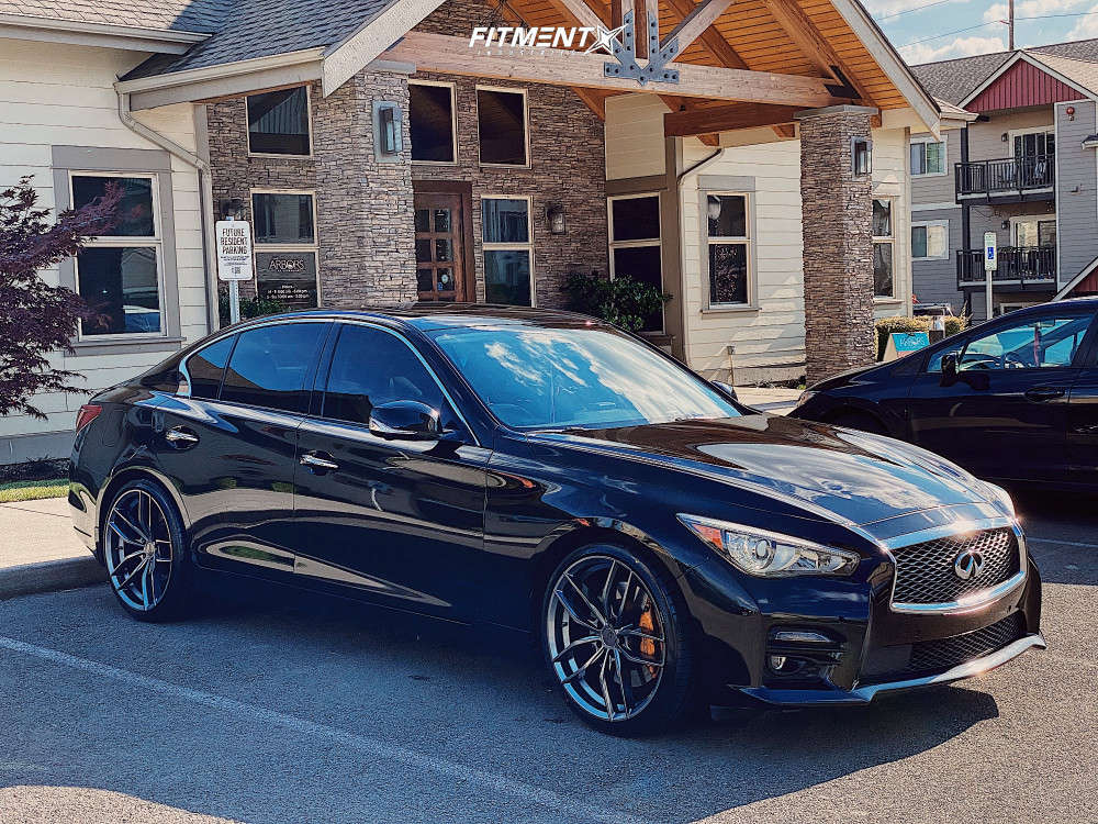 2014 INFINITI Q50 Sport with 20x9 Niche Vosso and Nankang 245x35 on ...