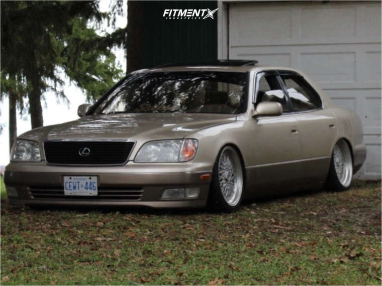 2000 Lexus LS400 Base with 18x8.5 ESM 002r and Bridgestone 225x40 on ...