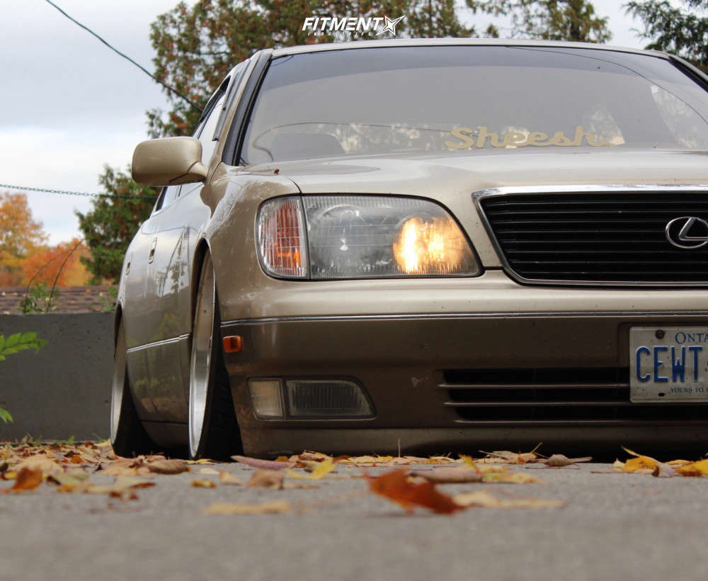 2000 Lexus LS400 Base with 18x8.5 ESM 002r and Bridgestone 225x40 on ...