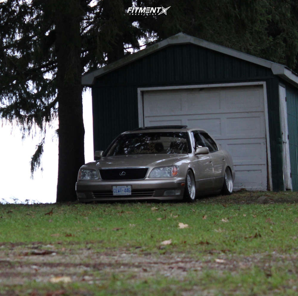 2000 Lexus LS400 Base with 18x8.5 ESM 002r and Bridgestone 225x40 on ...