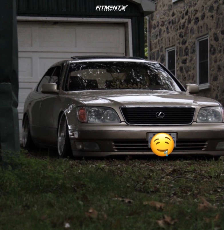 2000 Lexus LS400 Base with 18x8.5 ESM 002r and Bridgestone 225x40 on ...