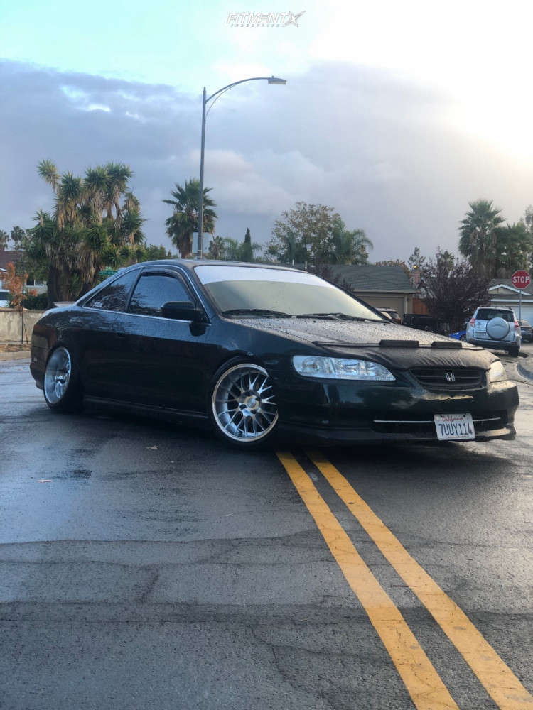 1998 Honda Accord EX with 17x9 Square G6 and Federal 215x40 on ...