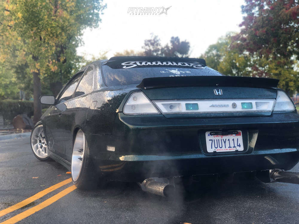 1998 Honda Accord EX with 17x9 Square G6 and Federal 215x40 on ...