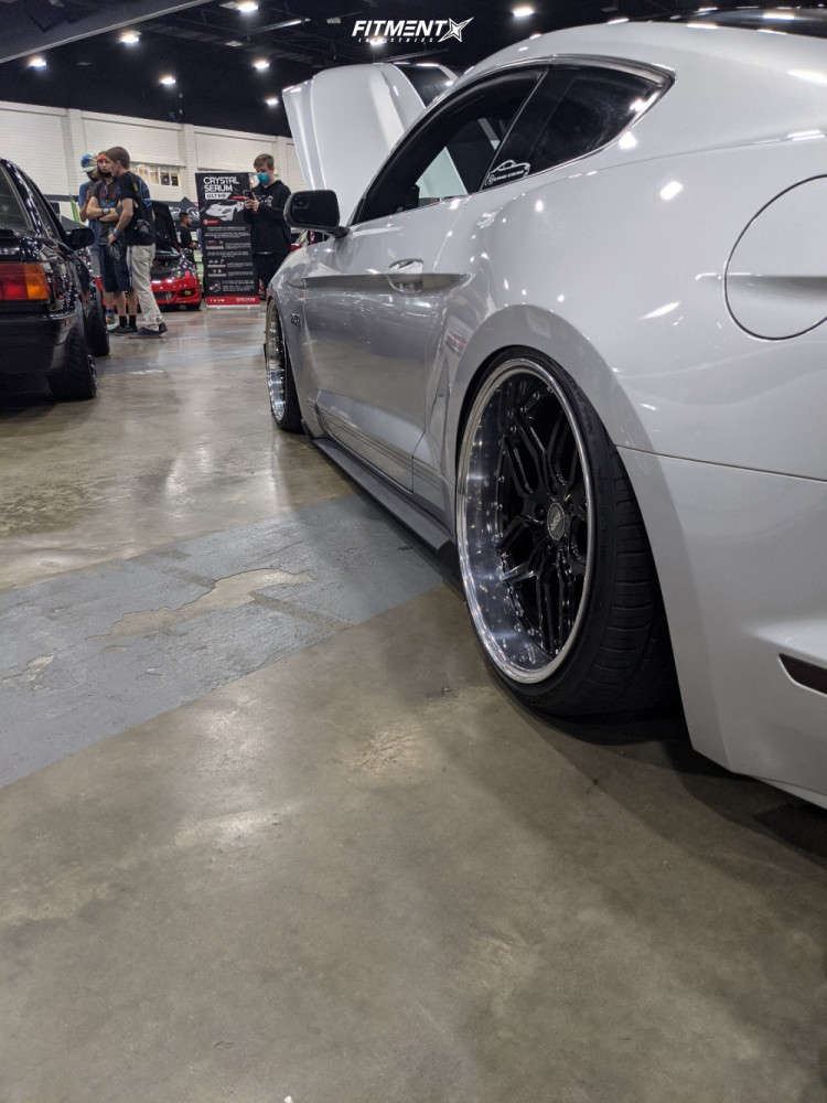 2016 Ford Mustang EcoBoost with 19x9.5 ESR Cs15 and Lexani 255x30 on ...