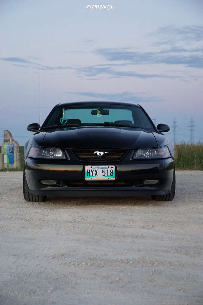 2003 Ford Mustang Base with 17x9 Enkei Rpf1 and Continental 235x45 on ...