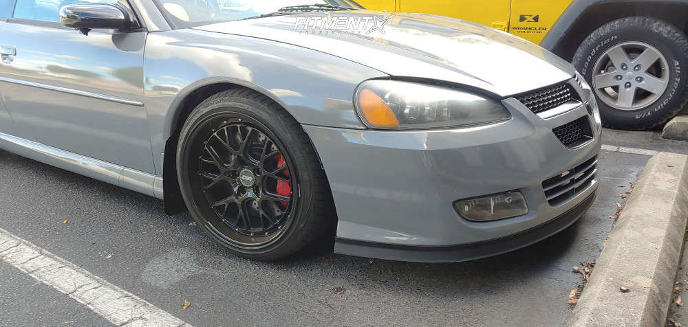 2004 Dodge Stratus SXT with 18x9.5 ESR Cs11 and Achilles 235x45 on ...