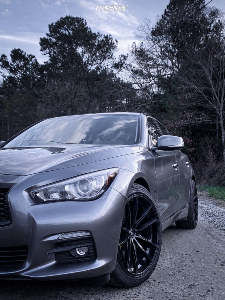 2016 INFINITI Q50 Premium with 19x9.5 Konig Oversteer and Leao 245x40 ...