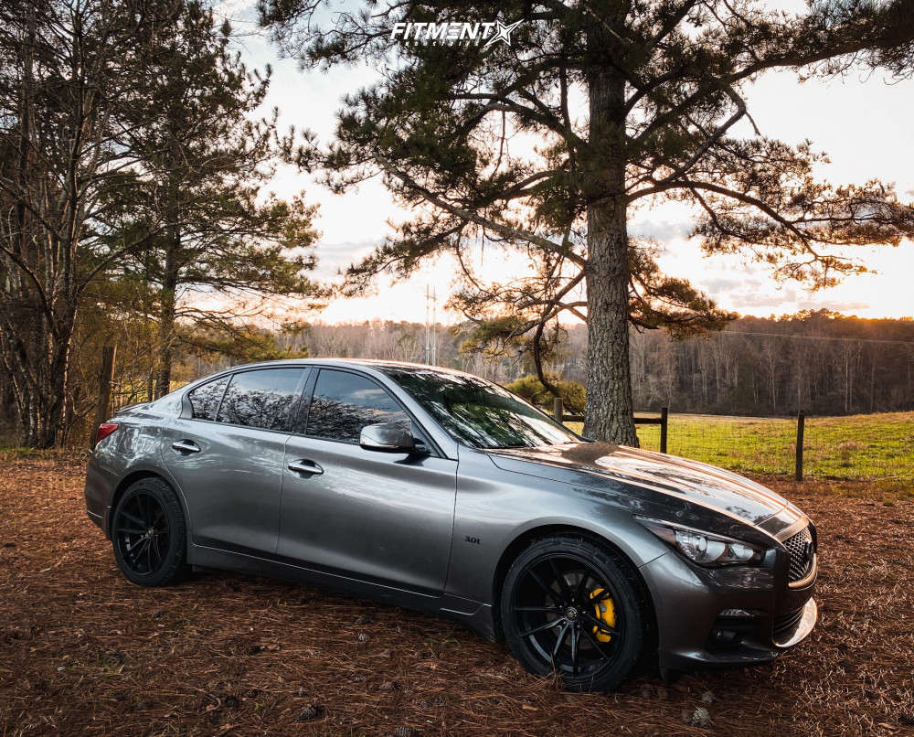2016 INFINITI Q50 Premium with 19x9.5 Konig Oversteer and Leao 245x40 ...