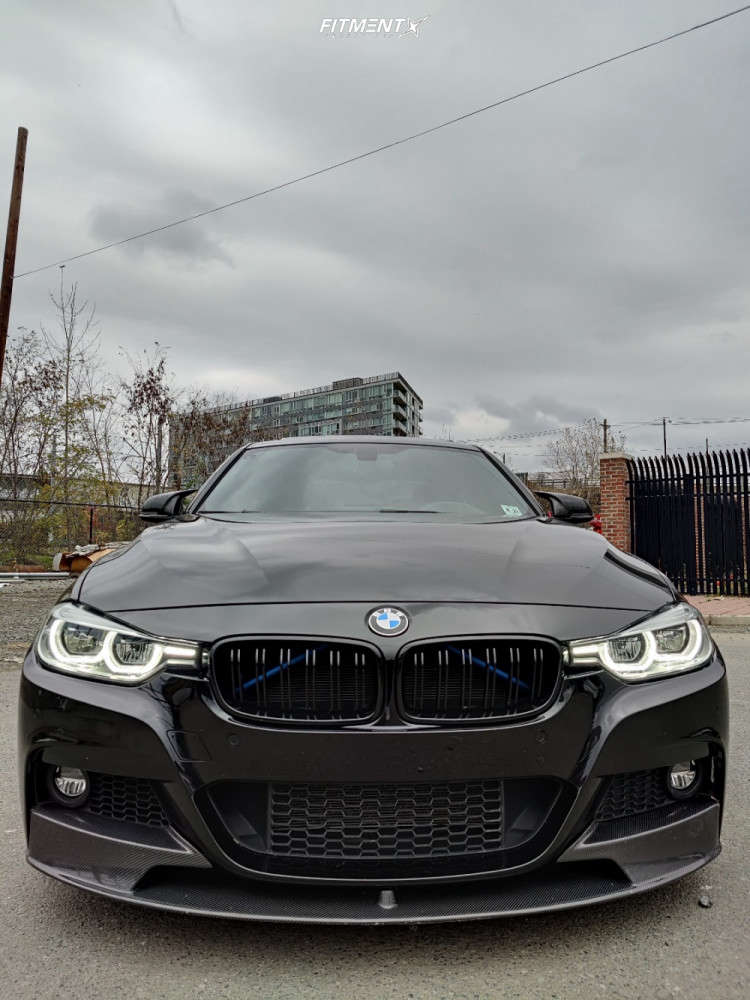 2017 BMW 340i XDrive Base with 19x8.5 VMR V802 and Continental 225x40 ...