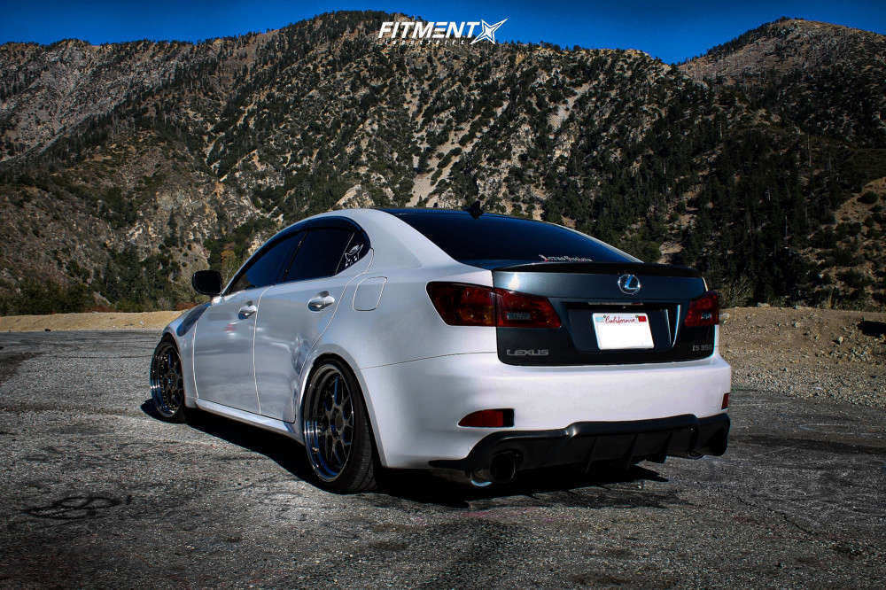 2007 Lexus IS350 Base with 19x9.5 Aodhan Ds01 and Lexani 225x35 on ...