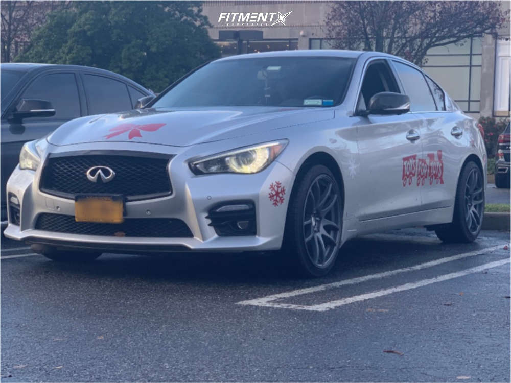 2015 INFINITI Q50 Sport with 19x9.5 ESR Sr08 and Nankang 255x35 on ...