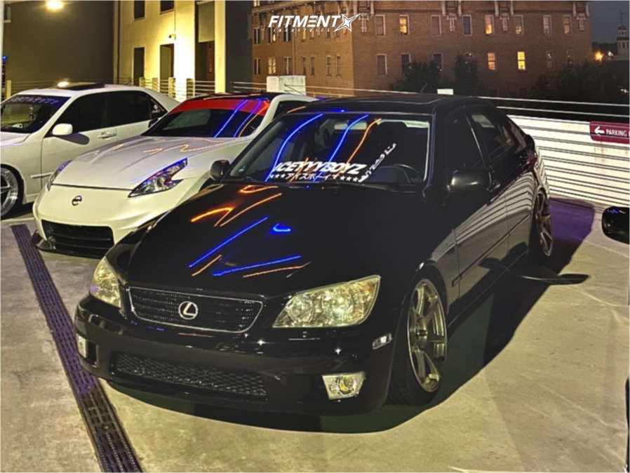 2001 Lexus IS300 Base with 17x9 MB Wheels Battle and Nankang 215x40 on ...