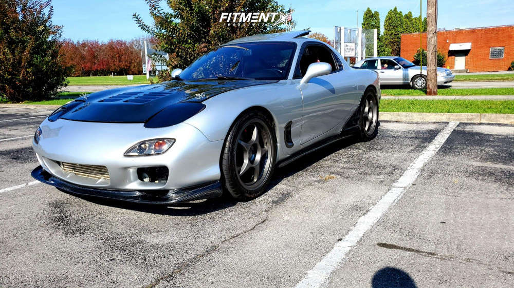 1993 Mazda RX-7 Touring with 18x8.5 Enkei Rp01 and Nitto 245x45 on ...