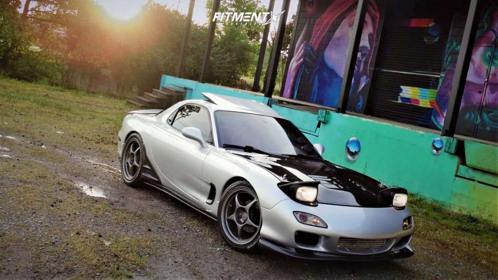 1993 Mazda RX-7 Touring with 18x8.5 Enkei Rp01 and Nitto 245x45 on ...