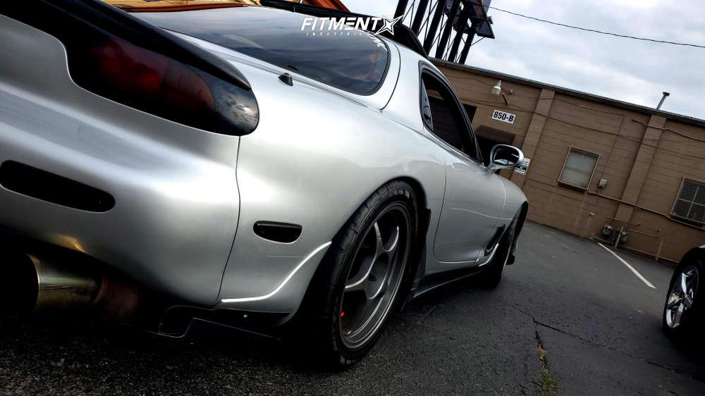 1993 Mazda RX-7 Touring with 18x8.5 Enkei Rp01 and Nitto 245x45 on ...