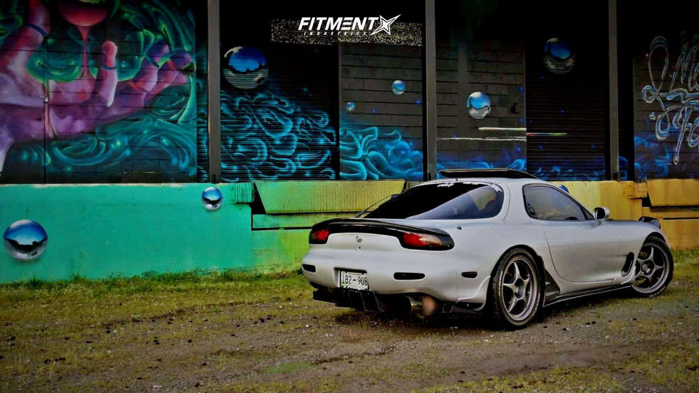 1993 Mazda RX-7 Touring with 18x8.5 Enkei Rp01 and Nitto 245x45 on ...