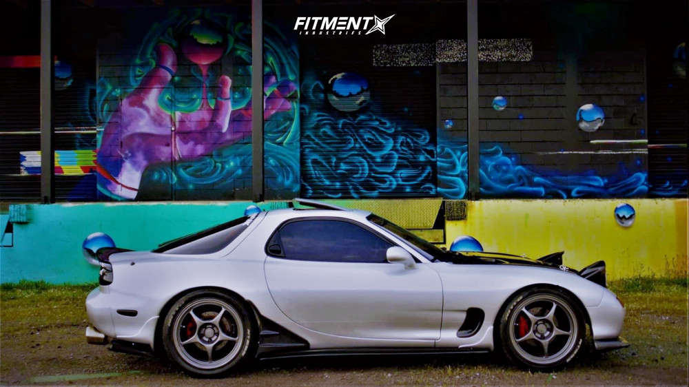 1993 Mazda RX-7 Touring with 18x8.5 Enkei Rp01 and Nitto 245x45 on ...