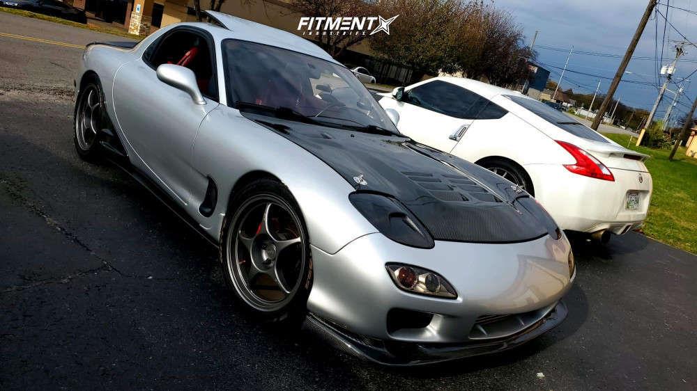 1993 Mazda RX-7 Touring with 18x8.5 Enkei Rp01 and Nitto 245x45 on ...