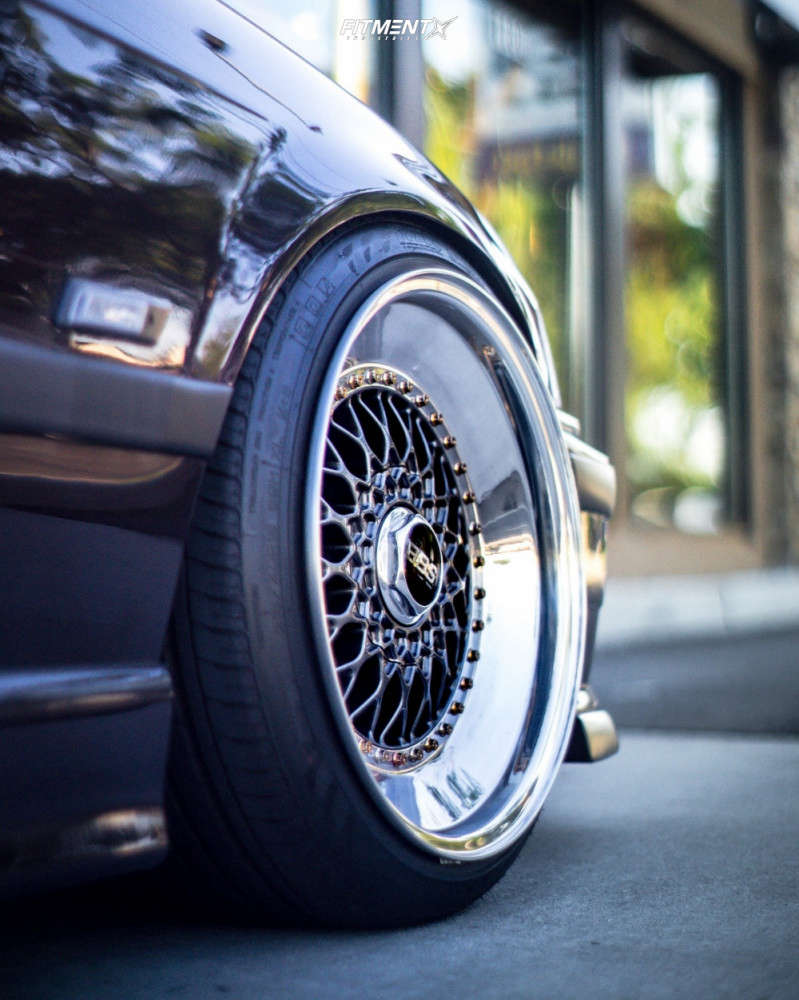 1995 BMW M3 Base with 18x9.5 BBS Rs and General 215x40 on Air ...