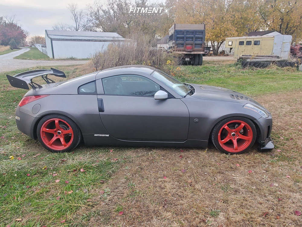 2004 Nissan 350Z Base with 18x8.5 Advanti Racing Forza and Federal ...