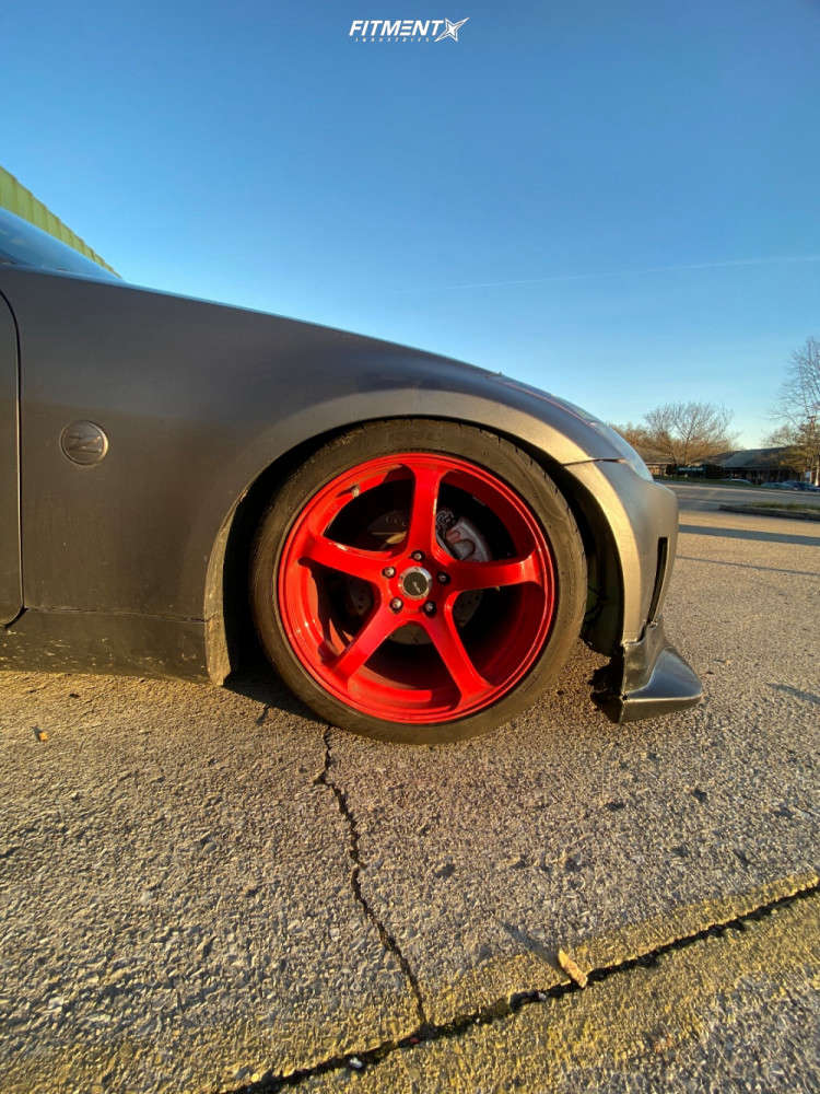 2004 Nissan 350Z Base with 18x8.5 Advanti Racing Forza and Federal ...