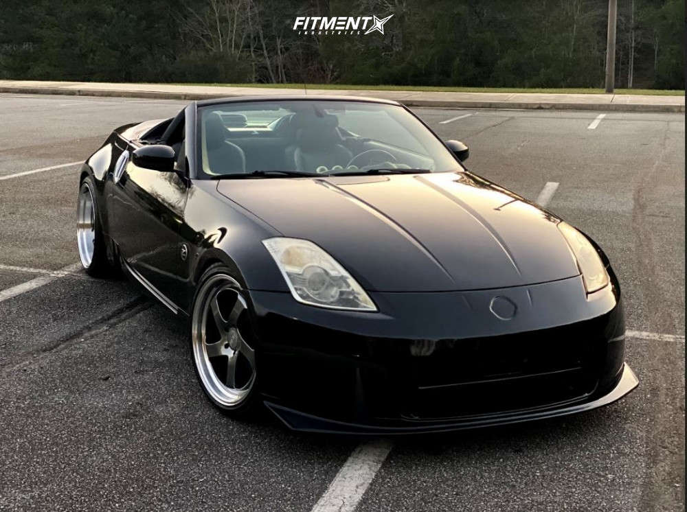 2006 Nissan 350Z Touring with 20x8.5 F1R F28 and Vercelli 245x35 on ...