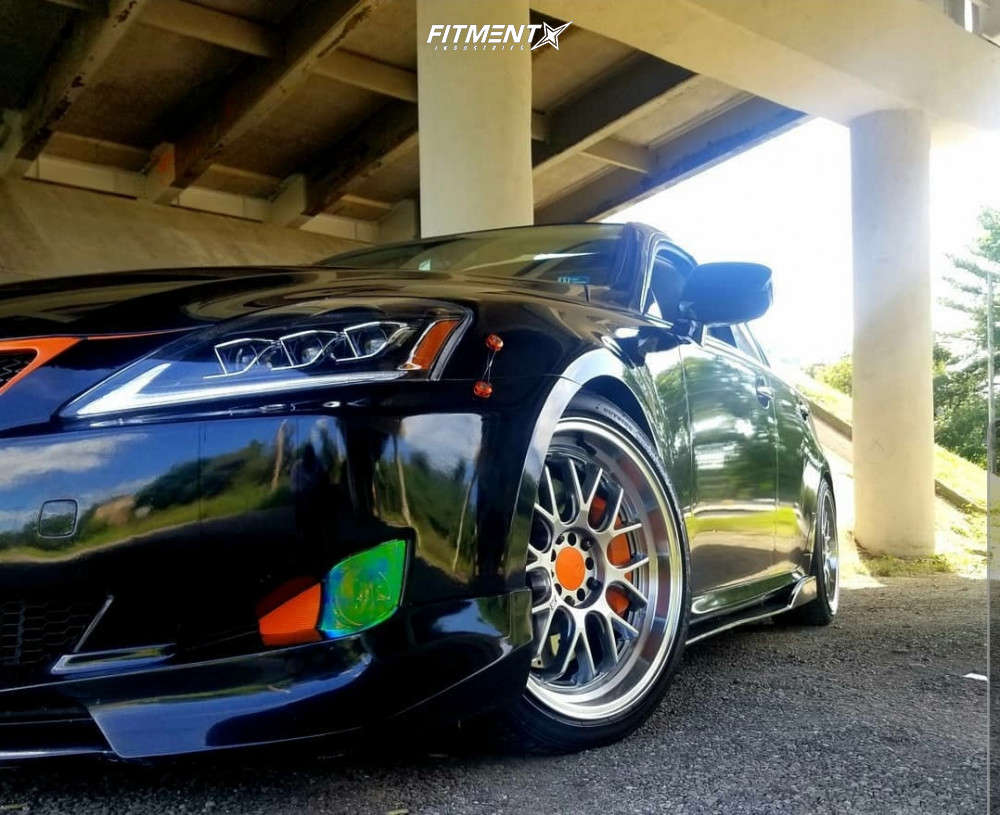 2007 Lexus IS350 Base with 18x8.5 F1R F21 and Falken 245x40 on ...