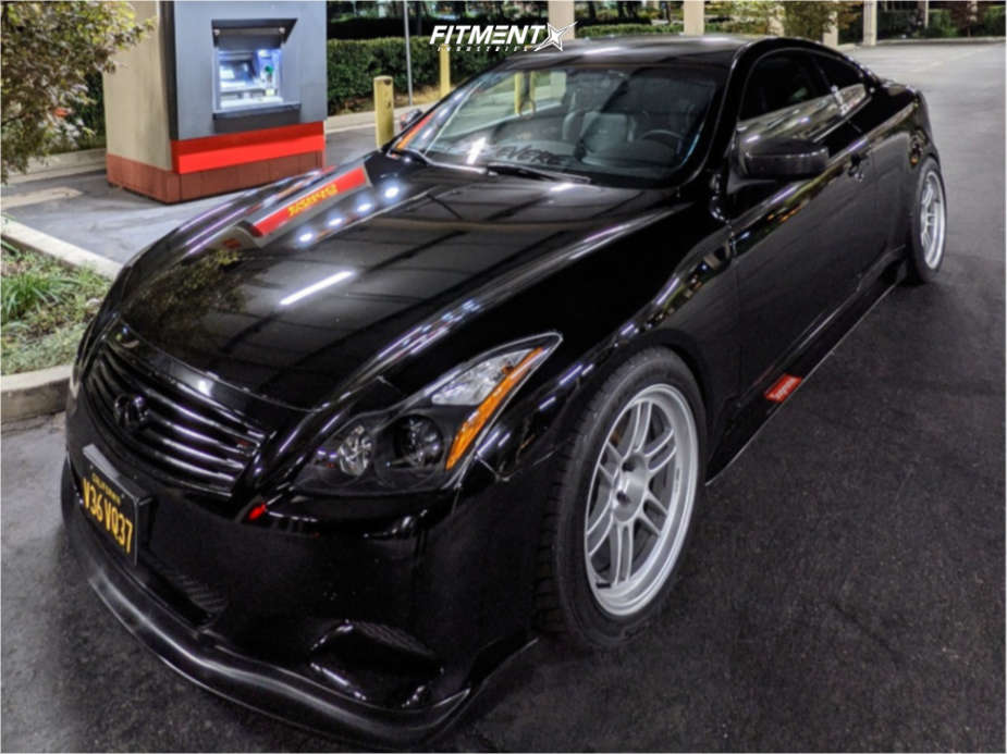 2008 INFINITI G37 Base with 18x9.5 Enkei Rpf1 and Federal 275x40 on ...