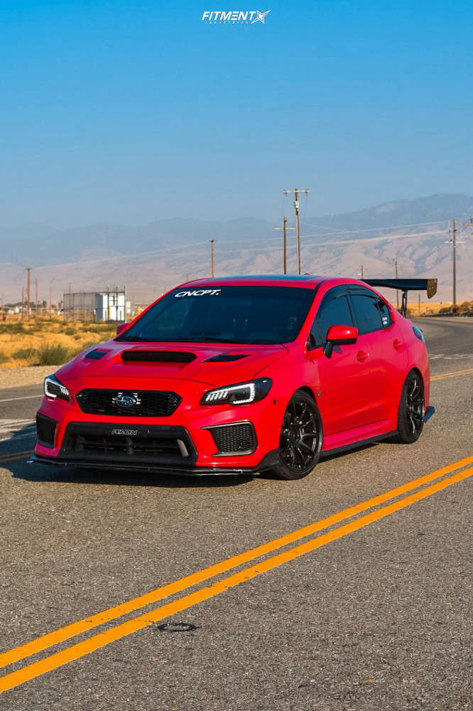 2019 Subaru WRX Premium with 19x9.5 Rays Engineering Ze40 and Firestone ...