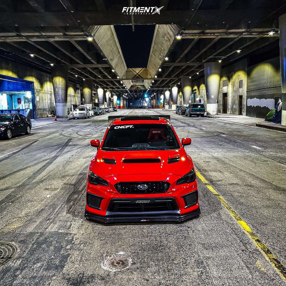 2019 Subaru WRX Premium with 19x9.5 Rays Engineering Ze40 and Firestone ...