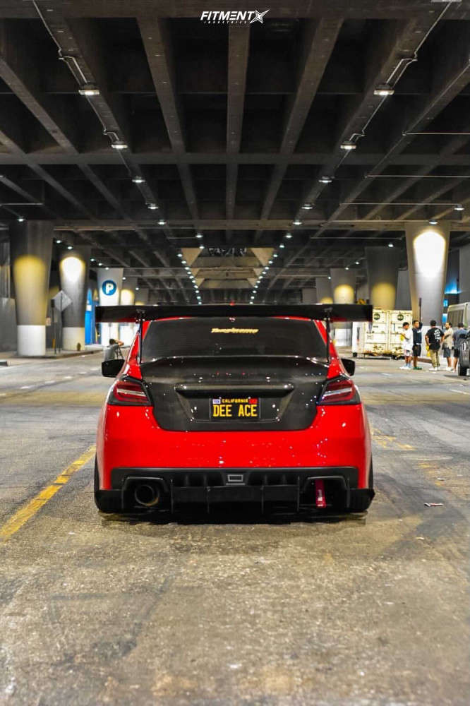 2019 Subaru WRX Premium with 19x9.5 Rays Engineering Ze40 and Firestone ...