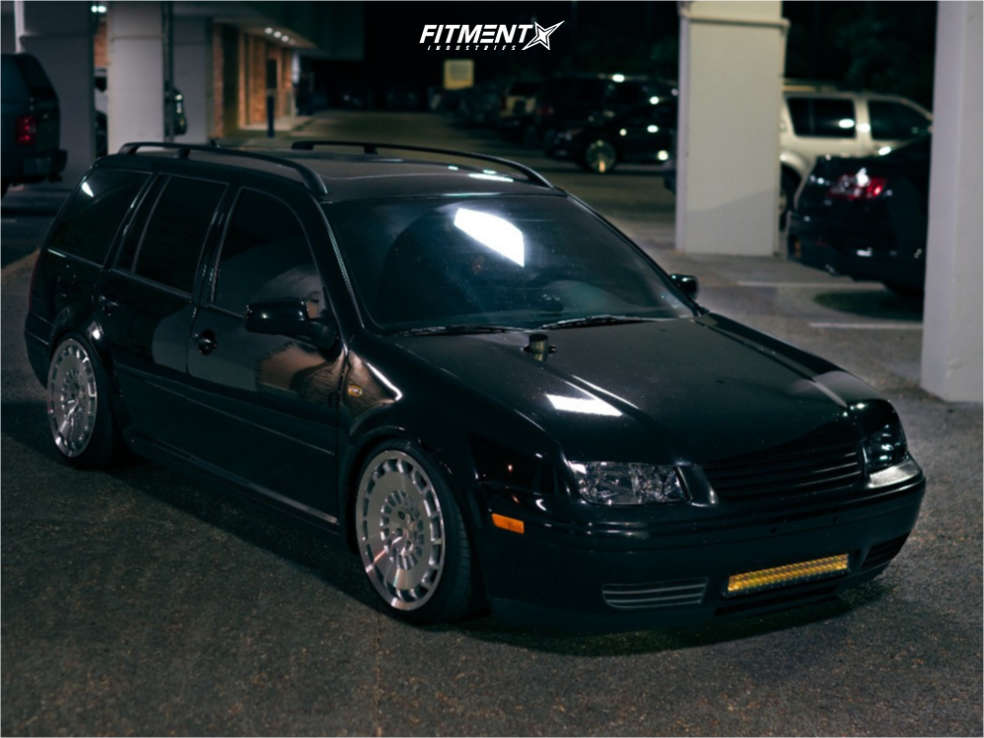 2002 Volkswagen Jetta TDI with 18x8.5 Rotiform Ccv and Achilles 215x40 ...