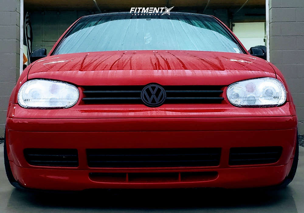 2000 Volkswagen Golf GTI GLX with 18x9 Carline Dynatech M3 and Federal ...