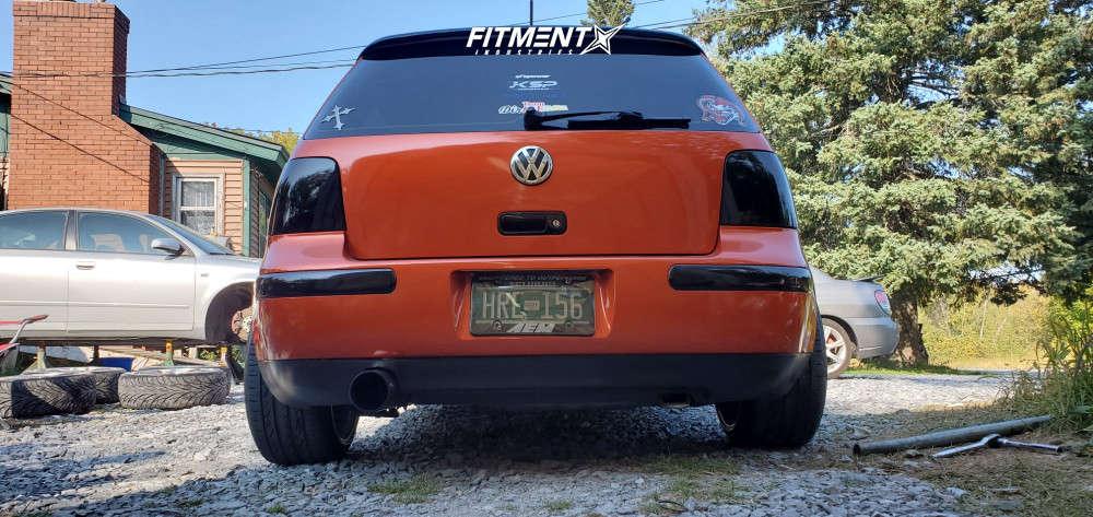 2001 Volkswagen GTI Base with 18x9.5 XXR 531 and Pirelli 225x40 on ...
