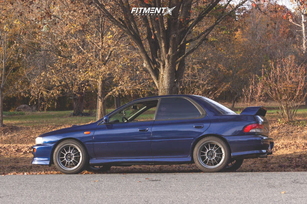 2000 Subaru Impreza RS with 17x8 Konig Hypergram and Falken 225x45 on Coilovers | 1363897 ...
