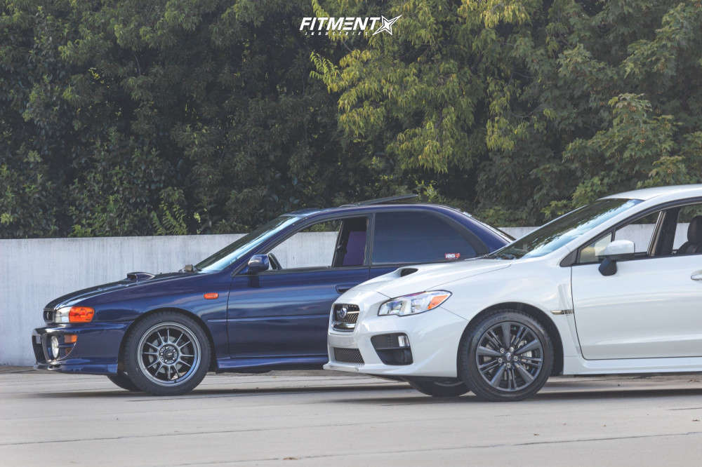 2000 Subaru Impreza RS with 17x8 Konig Hypergram and Falken 225x45 on ...