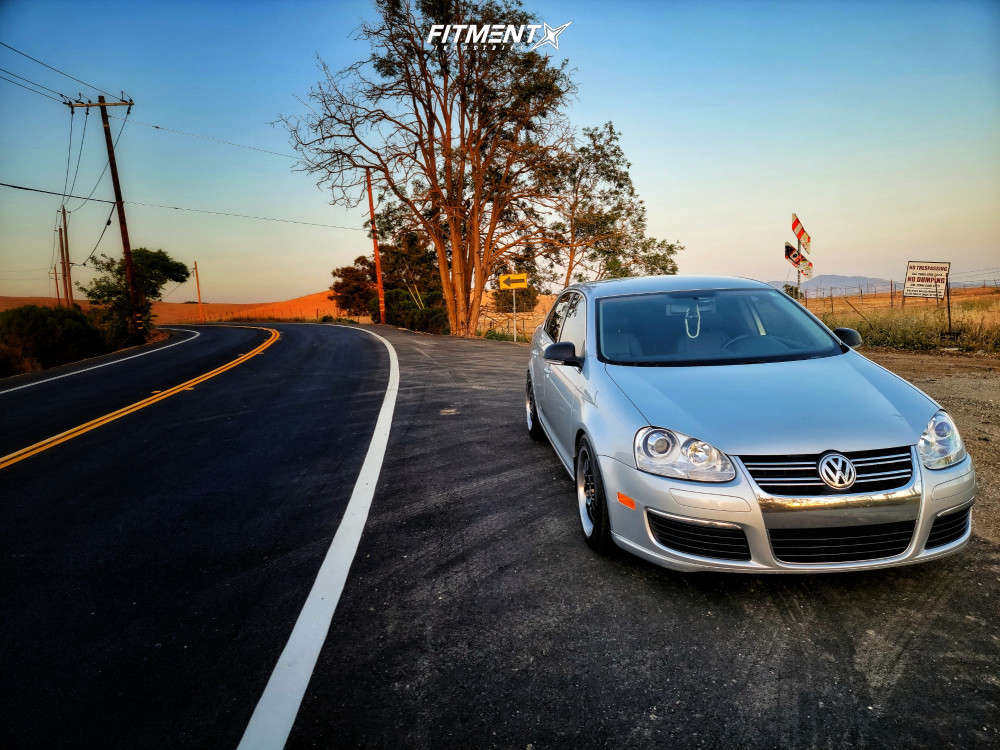 2006 Volkswagen Jetta TDI with 17x8 Rial Nogaro and Uniroyal 225x45 on ...