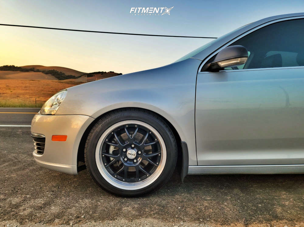 2006 Volkswagen Jetta TDI with 17x8 Rial Nogaro and Uniroyal 225x45 on ...