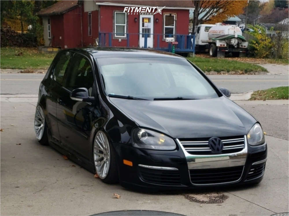 2007 Volkswagen Rabbit 2.5 with 18x8.5 WatercooledIND Sy10 and Achilles ...