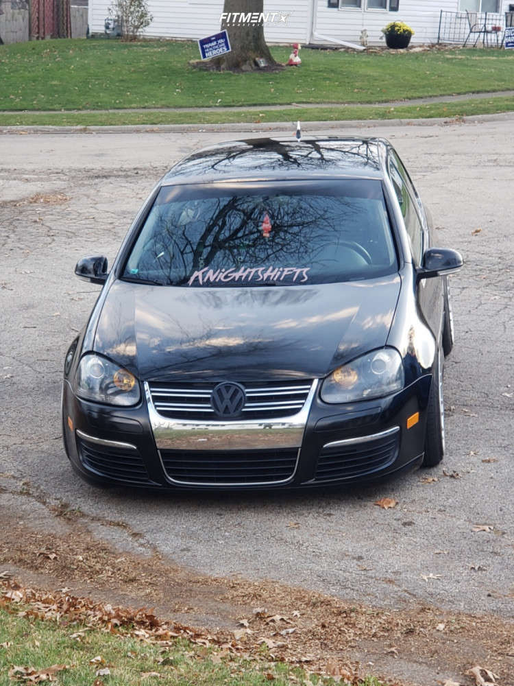 2007 Volkswagen Rabbit 2.5 with 18x8.5 WatercooledIND Sy10 and Achilles ...