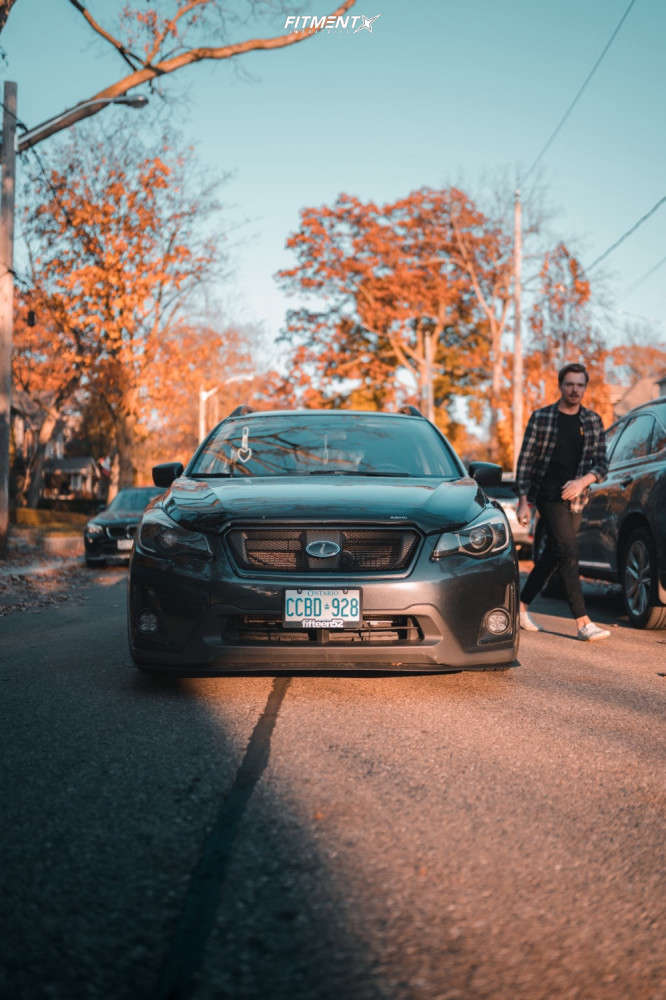 2017 Subaru Crosstrek Touring with 18x9 Fast Wheels Fc04 and ...
