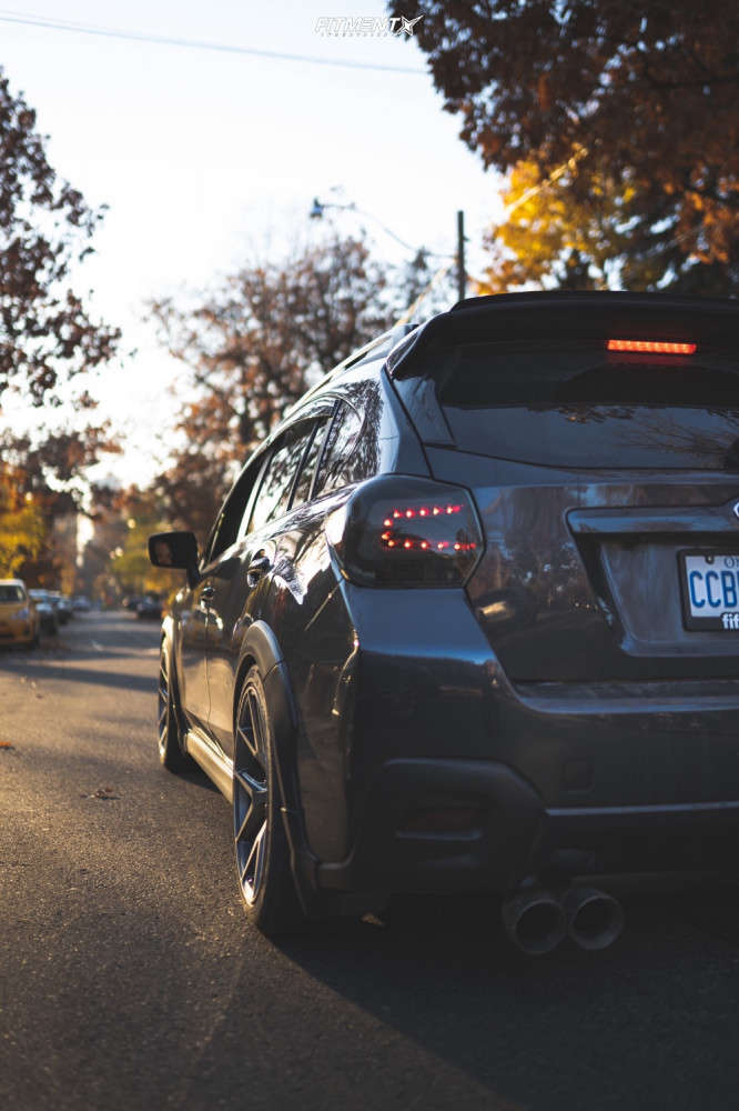 2017 Subaru Crosstrek Touring with 18x9 Fast Wheels Fc04 and ...