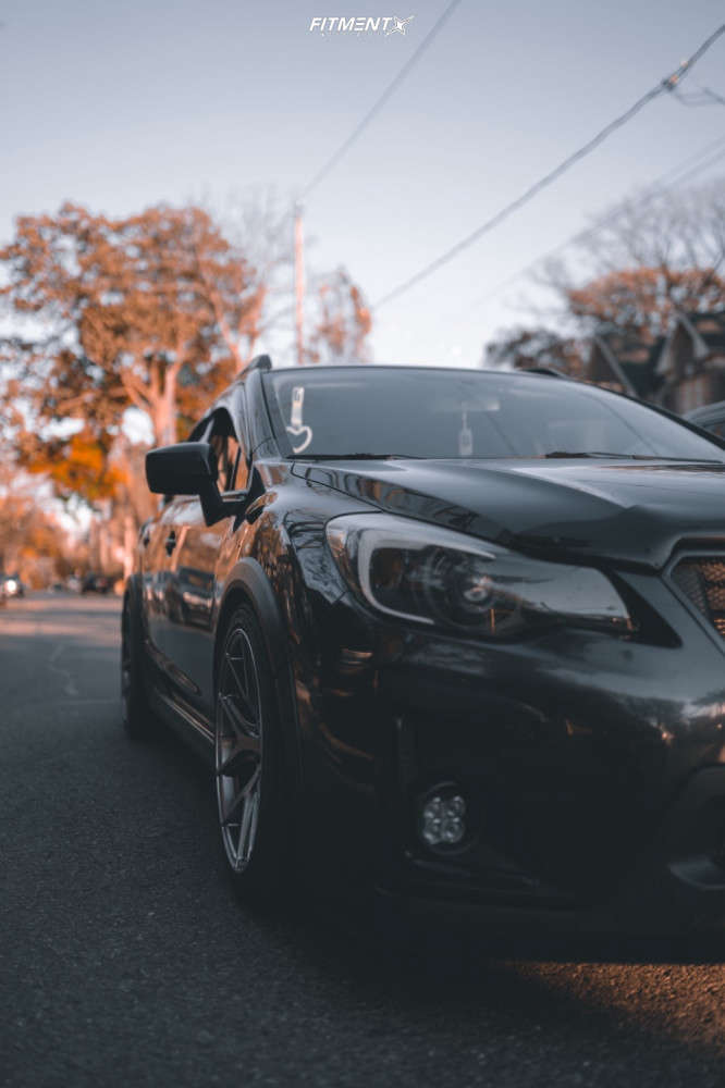 2017 Subaru Crosstrek Touring with 18x9 Fast Wheels Fc04 and ...