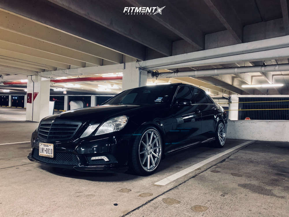 2011 Mercedes-Benz E550 Base with 19x8.5 Ferrada FR4 and Ironman 245x30 ...