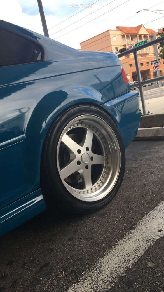 2002 BMW M3 Base with 19x8.5 Varrstoen Es8 and Nitto 225x35 on ...