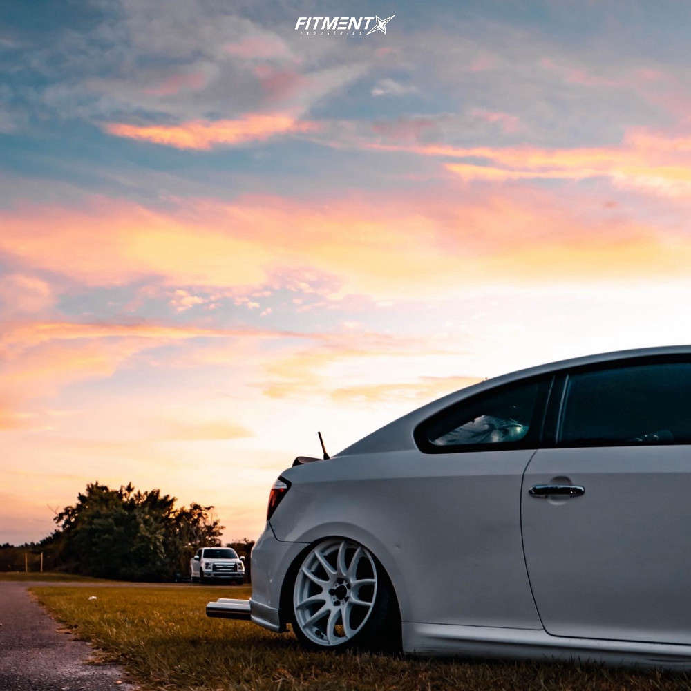 2006 Scion TC Base with 17x8 Vors Tr4 and Achilles 205x40 on Coilovers ...
