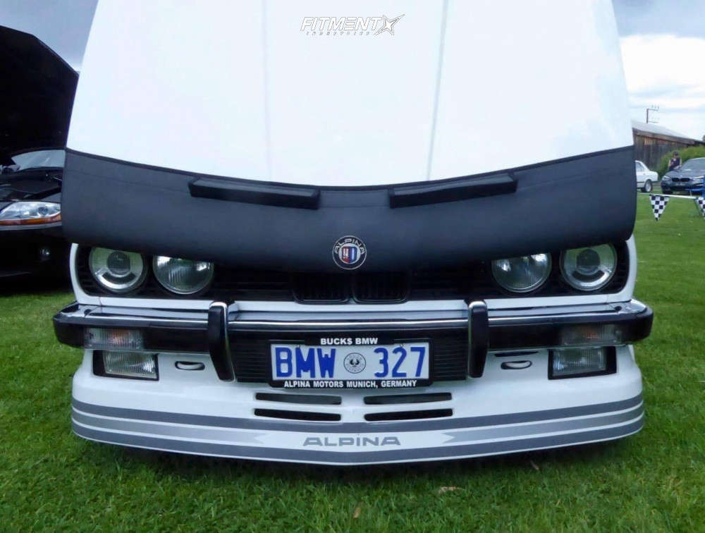 1988 BMW 325i Base with 17x7.5 Alpina Classic and Nankang 215x40 on ...