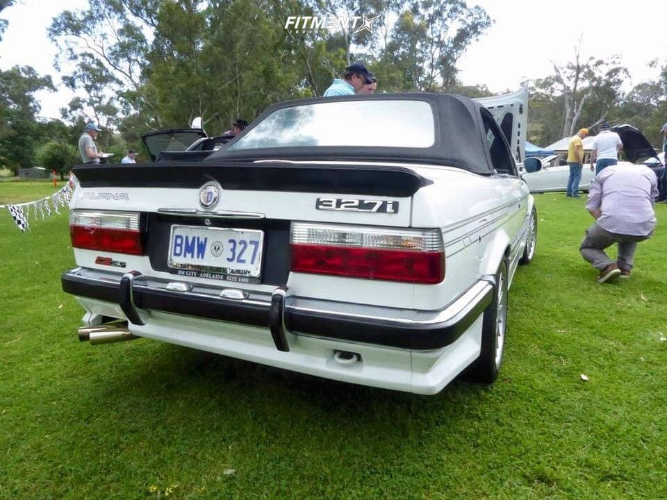 1988 BMW 325i Base with 17x7.5 Alpina Classic and Nankang 215x40 on ...